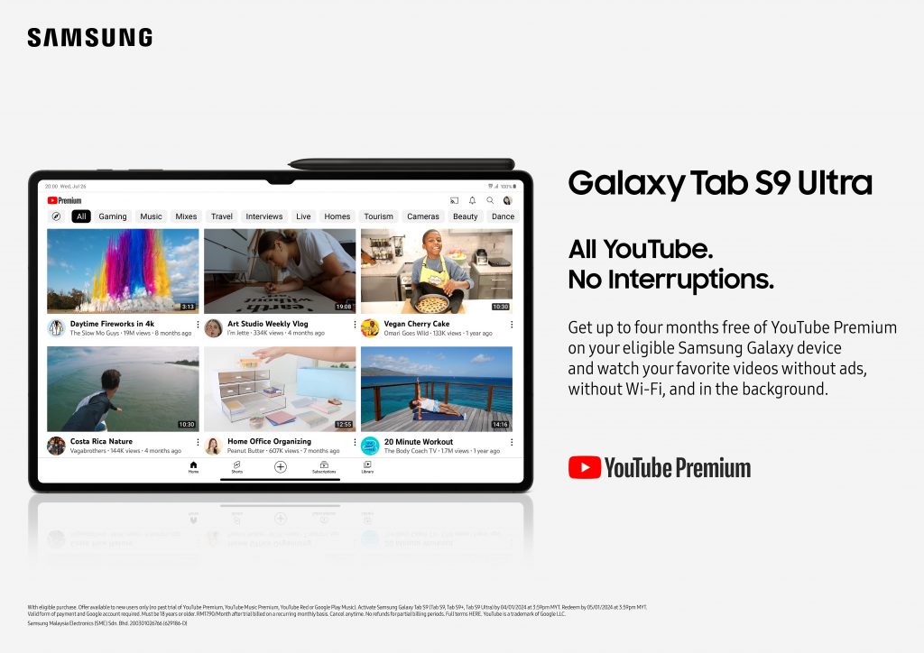 Enjoy YouTube Premium & Microsoft 365 Basic with Galaxy Z Series ...