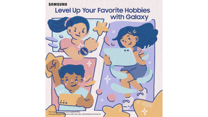 Level Up Your Favourite Hobbies with Galaxy – Samsung Newsroom Malaysia