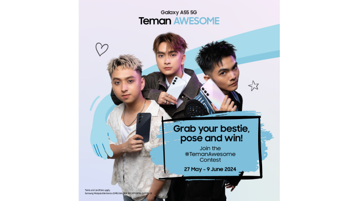 Make Everyday Awesome with Your Companion, Galaxy A55 5G, and Stand A Chance To Win A Pair For ...