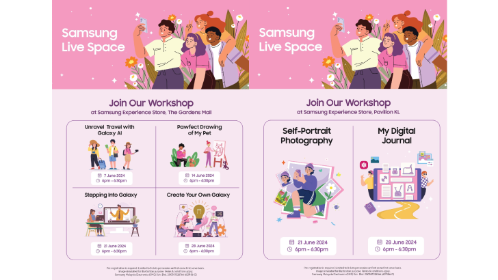 Unlock Your Creativity and Tech Skills at Our Exclusive Samsung Live Space! – Samsung Newsroom ...