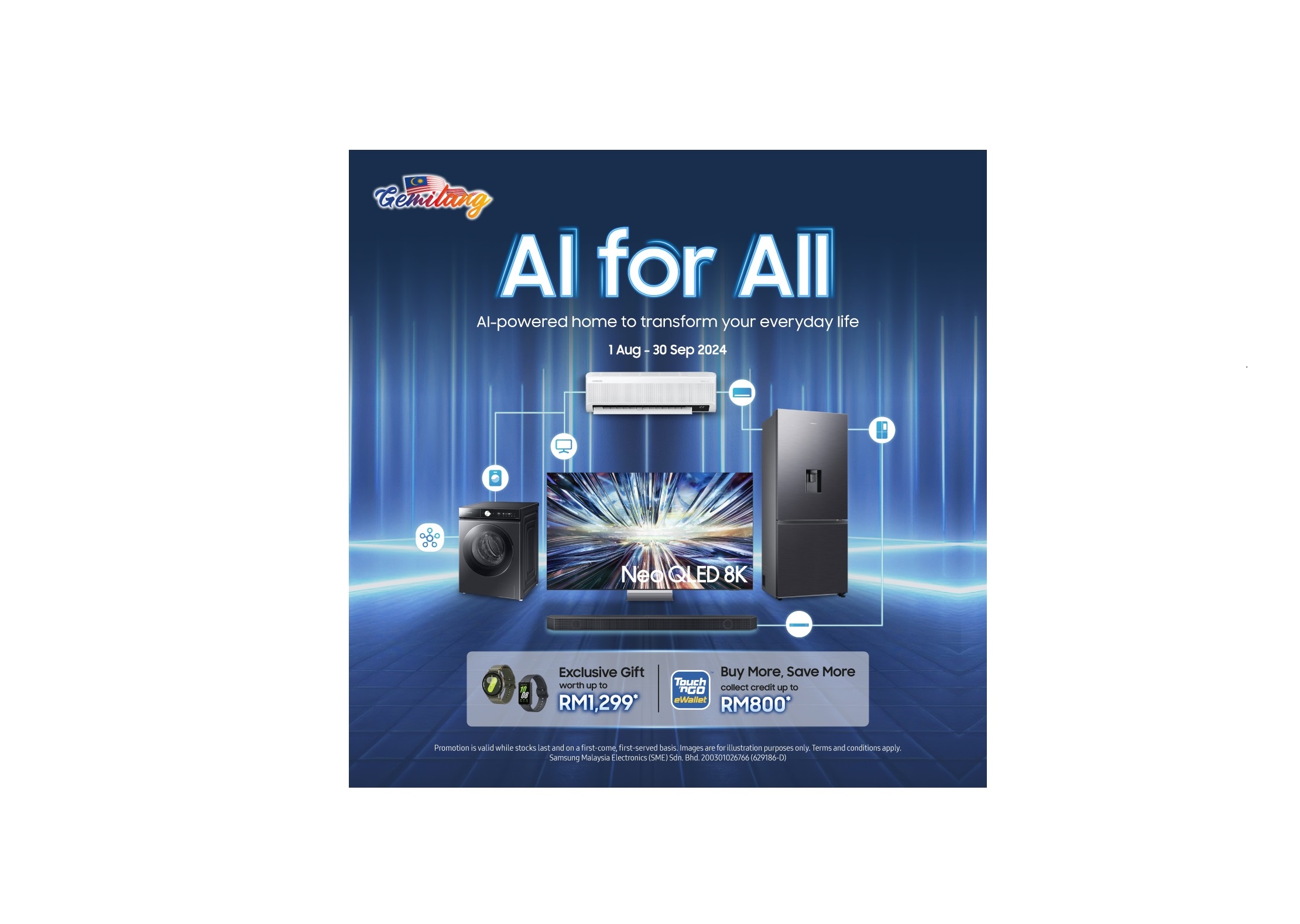 Celebrate Merdeka with Samsung AI Home! Enjoy Deals Worth Up to RM2,099 ...