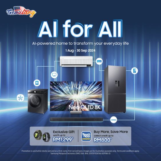 Celebrate Merdeka with Samsung AI Home! Enjoy Deals Worth Up to RM2,099 ...