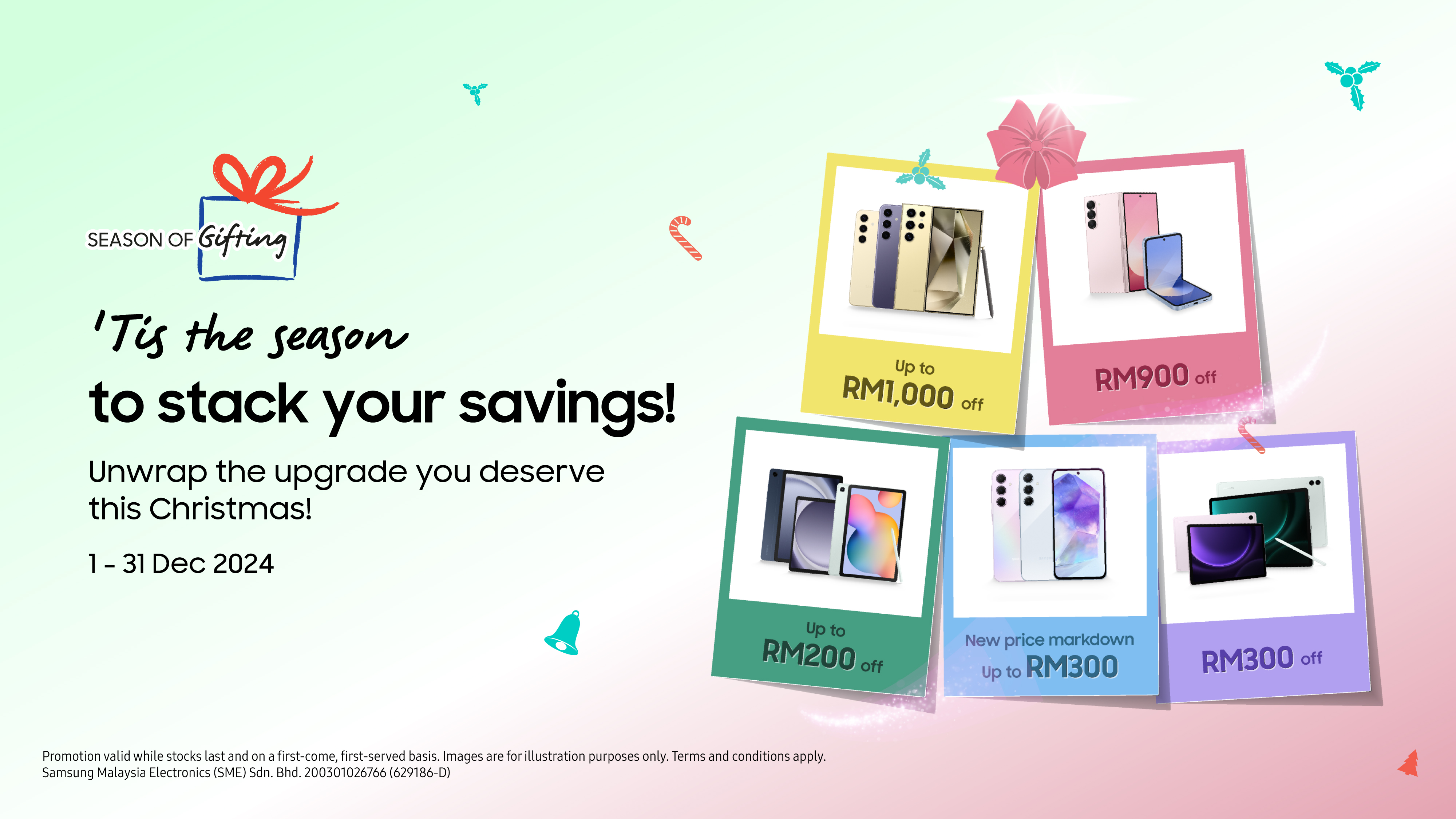 Tis’ The Season to be Jolly with Samsung’s Year End Promo! – Samsung ...