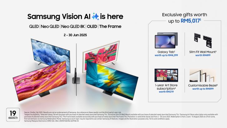 Samsung Malaysia Launches 2025 AI TVs Built for the Way You Live ...