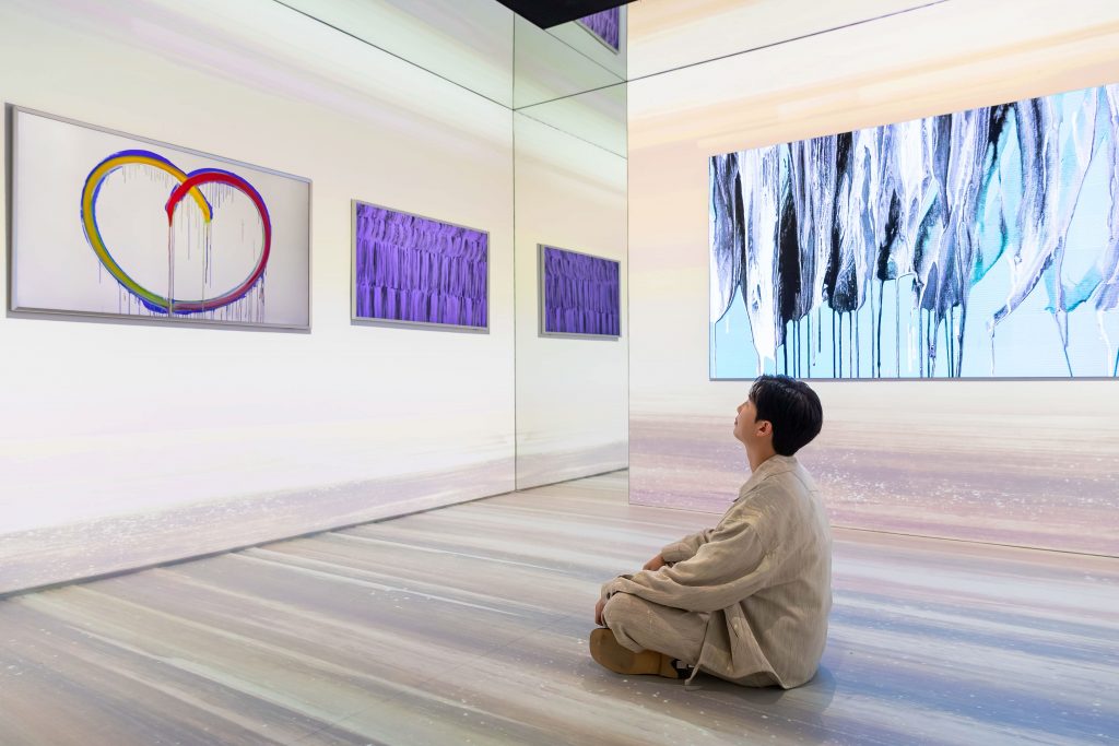 RM of BTS Debuts as Samsung Electronics’s Art TV Global Ambassador at ...