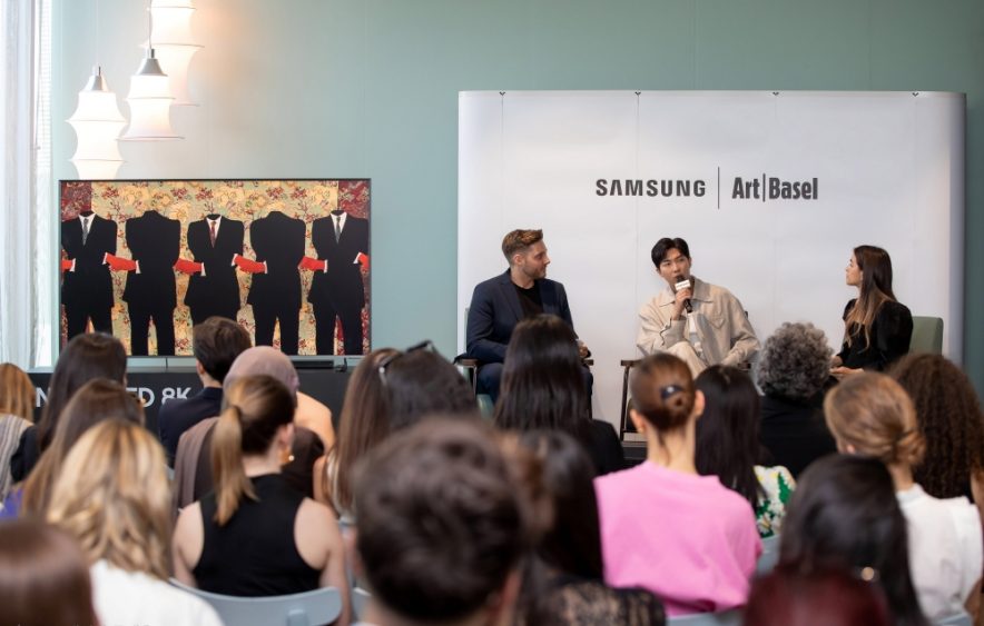 RM of BTS Debuts as Samsung Electronics’s Art TV Global Ambassador at Art Basel in Basel 2025 ...