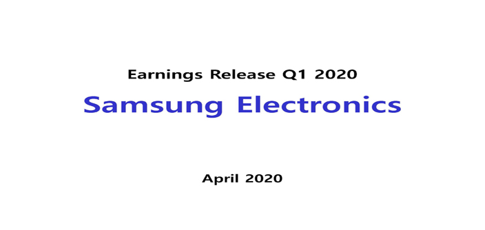 Samsung Electronics Announces First Quarter 2020 Results – Samsung ...