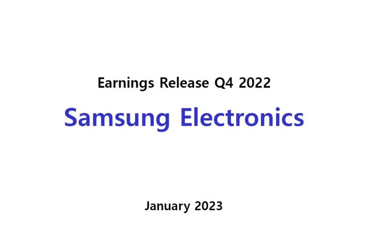 Samsung Electronics Announces Fourth Quarter and FY 2022 Results – Samsung Newsroom Nederland
