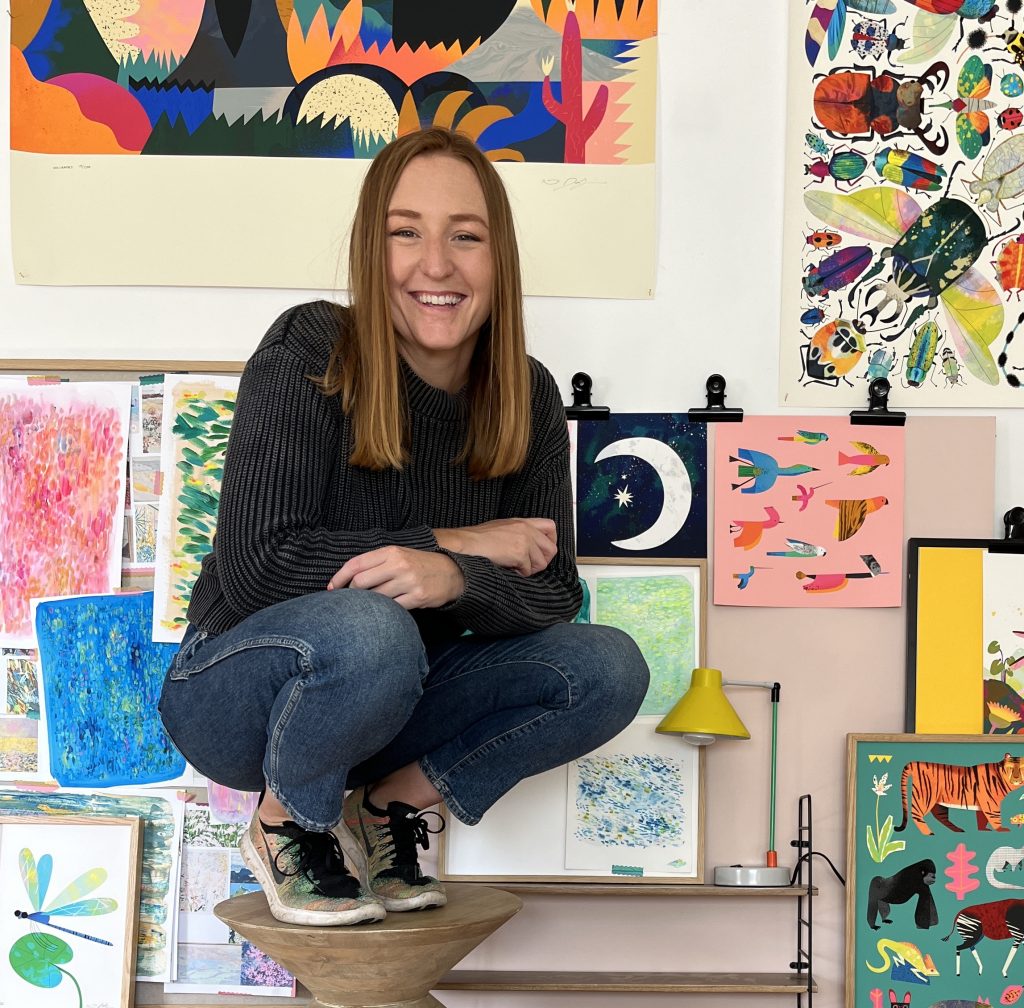 Natasha Durley gebruikt de natuur voor meer kleur en textuur in de Art ...