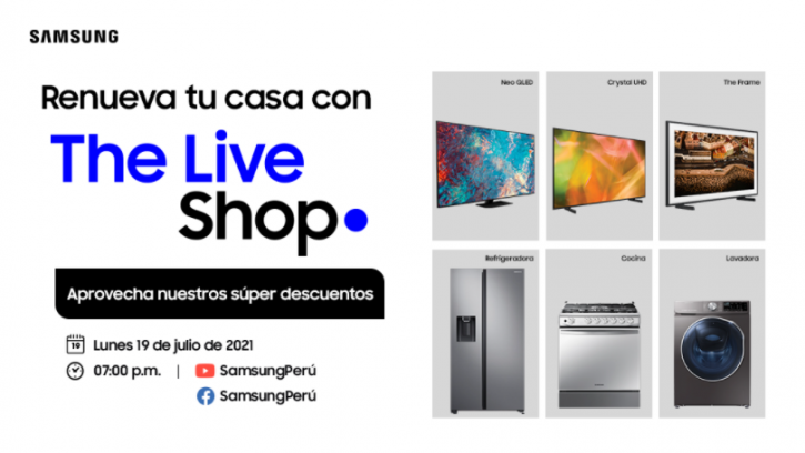 Renueva tu casa en el evento The Live Shop de Samsung – Samsung ...