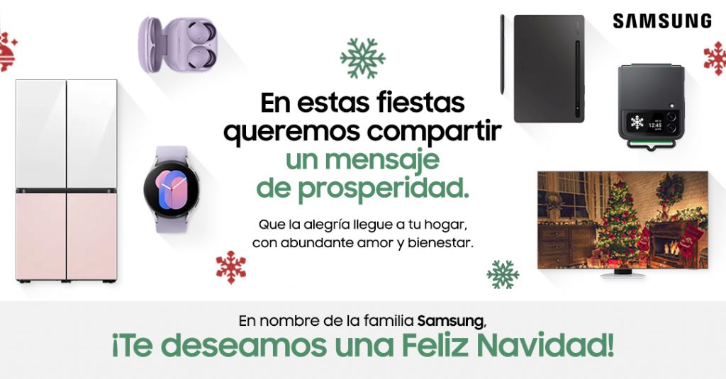 ¡Samsung te desea una feliz Navidad! – Samsung Newsroom Perú
