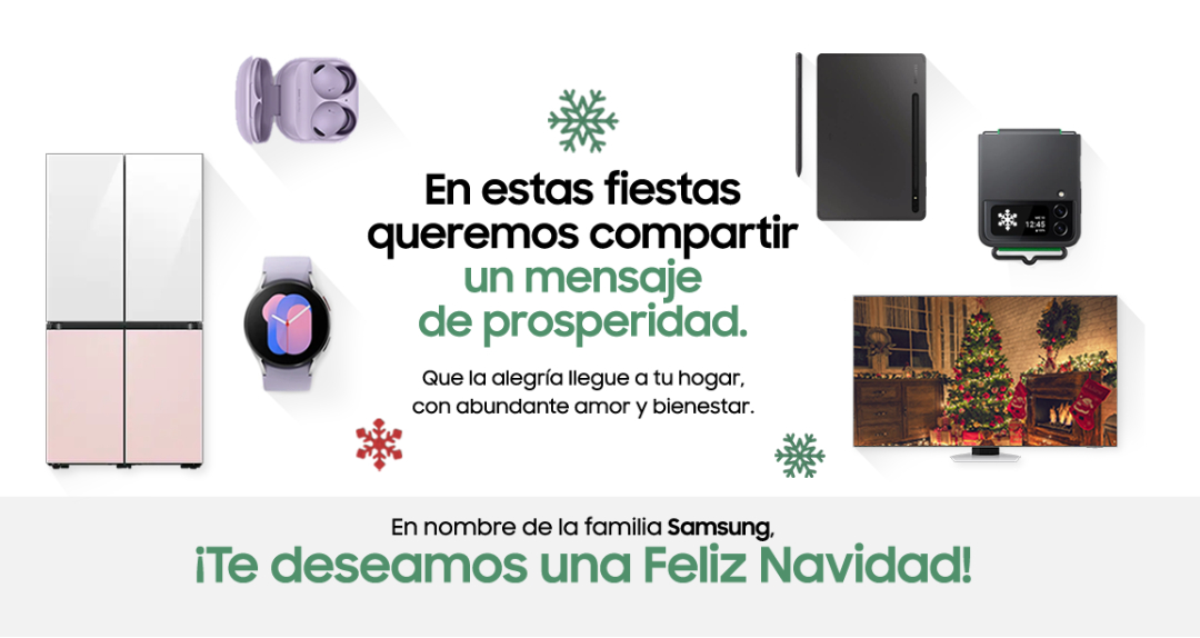 ¡Samsung te desea una feliz Navidad! – Samsung Newsroom Perú