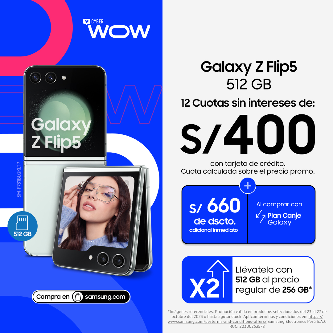 Cyber Wow: Descubre las mejores promociones que Samsung trae para ti ...
