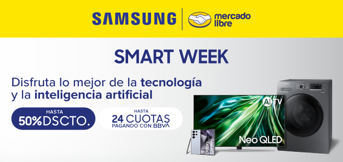 Samsung y Mercado Libre promueven Smart Week con descuentos de hasta el 50% – Samsung Newsroom Perú