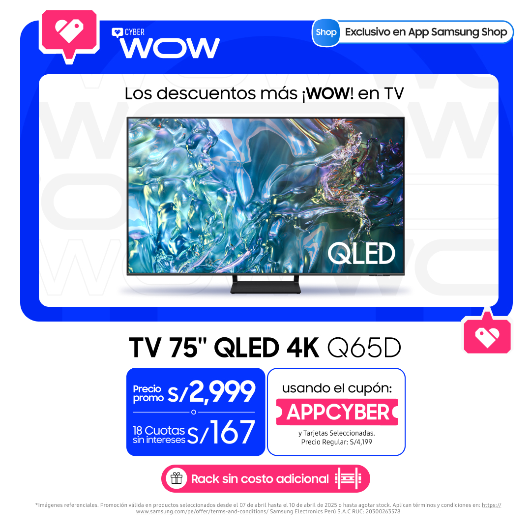 Samsung llega al Cyber Wow con promociones exclusivas – Samsung ...