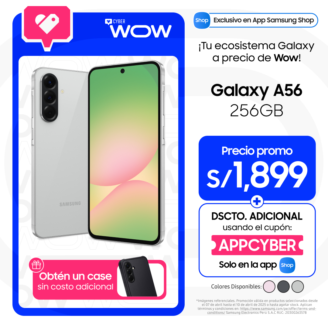 Samsung llega al Cyber Wow con promociones exclusivas – Samsung ...