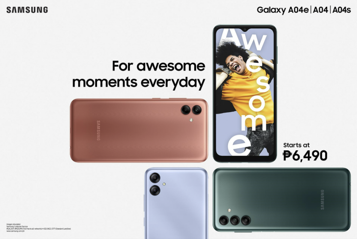Made for awesome moments every day: Samsung Galaxy A04 and Galaxy A04e ...