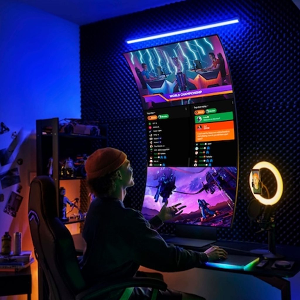 Samsung’s Odyssey Ark takes gaming to the next level – Samsung Newsroom ...