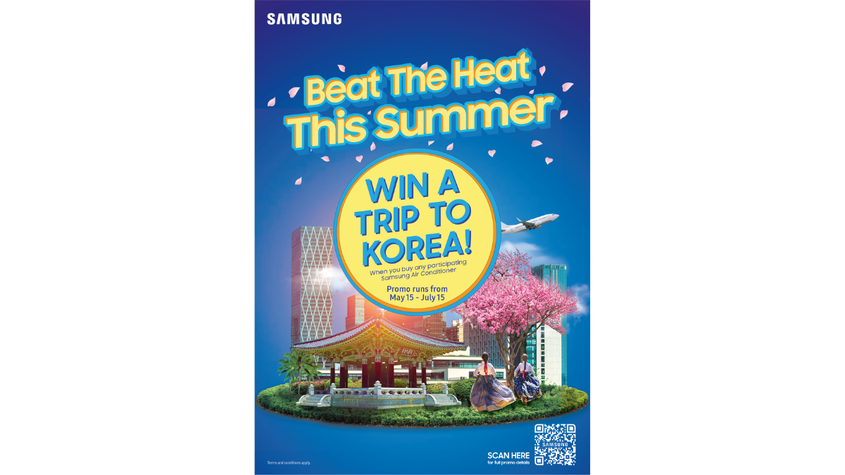 Say Annyeong to Samsung’s Beat The Heat Trip to Korea Raffle Promo ...