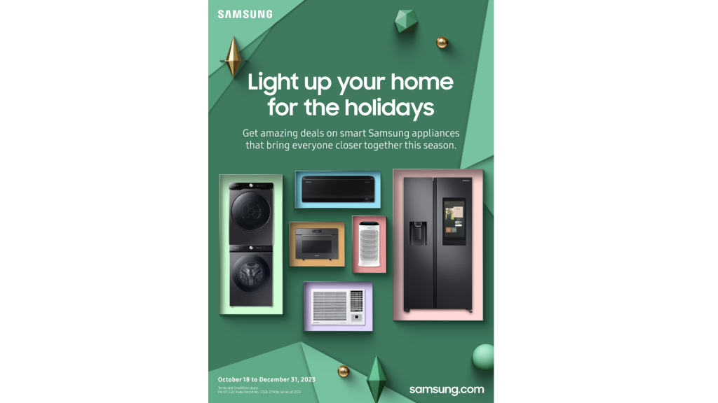 Make Home the Place to be this Holiday Season with Samsung – Samsung ...