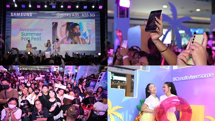 Samsung brings summer fun to the city with Awesome Summer Fanfest at SM ...