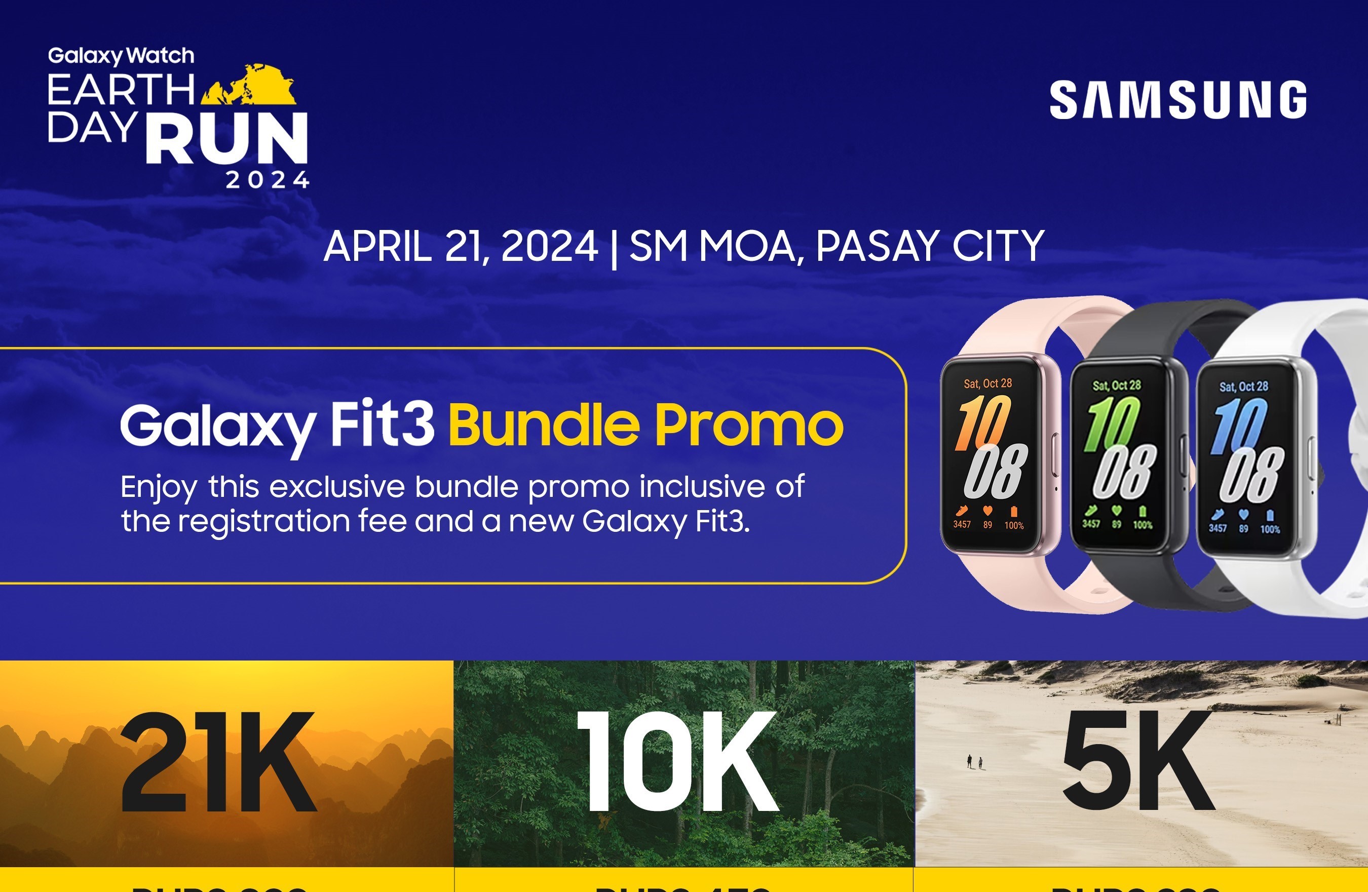 Run for a greener planet with Samsung at the Galaxy Watch Earth Day Run ...