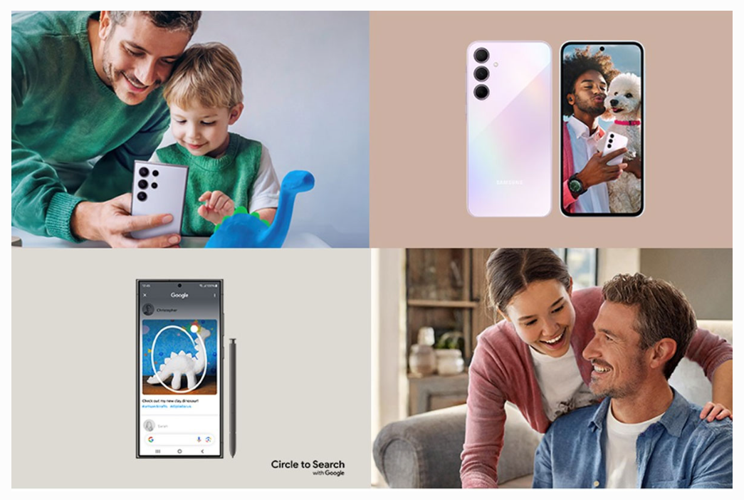 Show love for all kinds of dads with Samsung devices! – Samsung ...