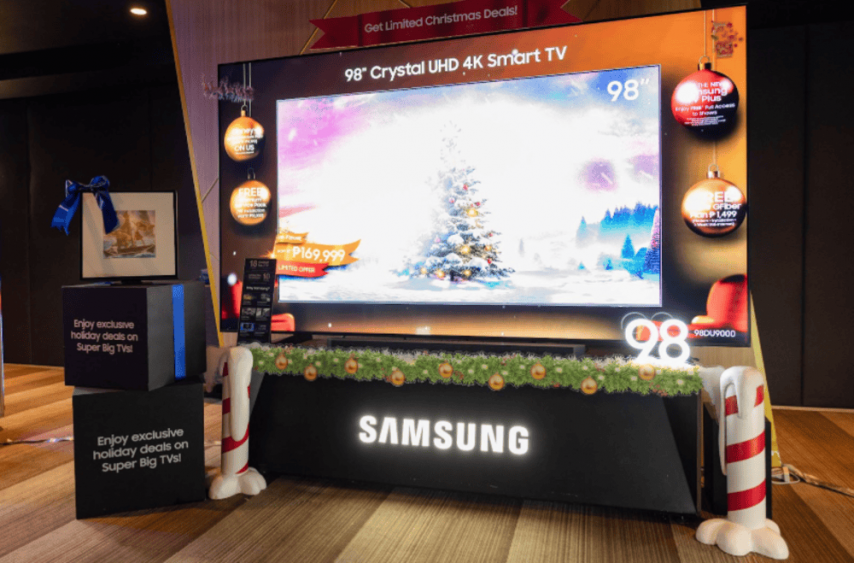 Samsung Kicks Off a Merry Holiday Season with Super Big TVs – Samsung ...