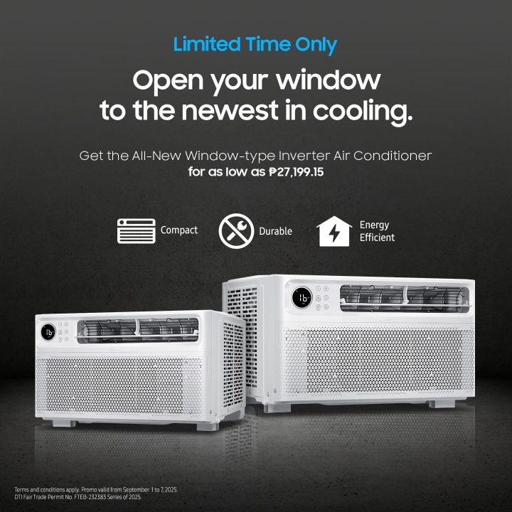 Samsung’s Inverter Window Aircon is Here, Bringing Energy-efficient ...