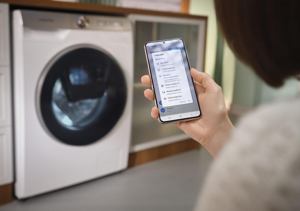 Dbaj o środowisko z energooszczędną i inteligentną pralką lub pralko ...