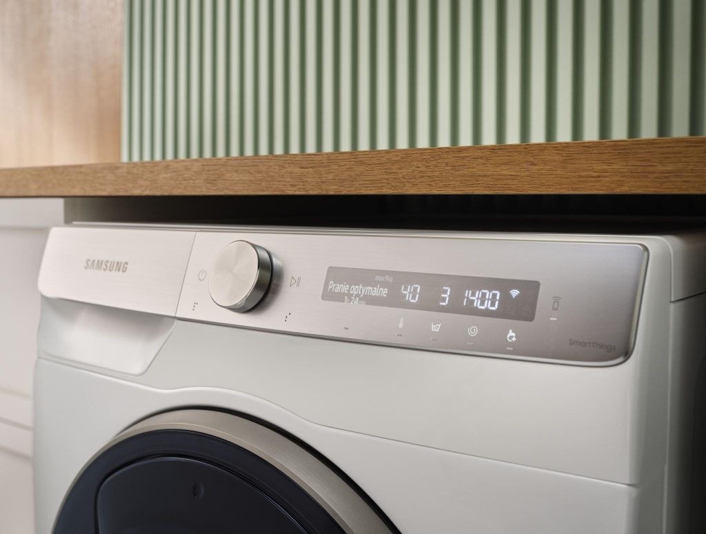Dbaj o środowisko z energooszczędną i inteligentną pralką lub pralko ...