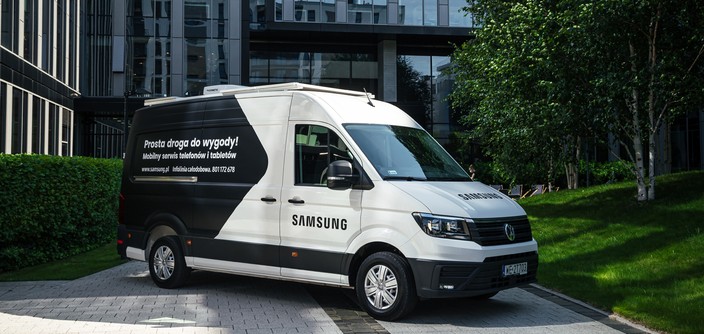 Rusza Mobilny serwis Samsung. Naprawa smartfonu i tabletu od teraz z ...