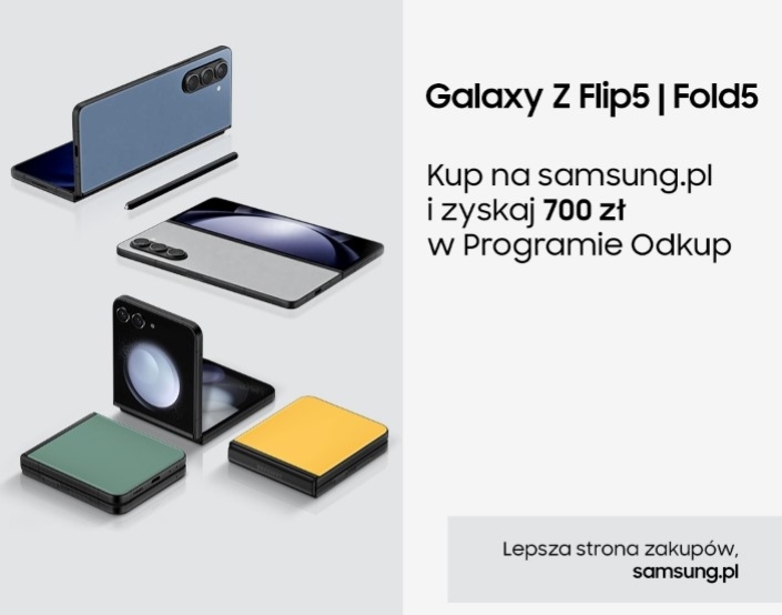 Wymień obecny smartfon i podkręć styl z najnowszymi foldami Galaxy w ...