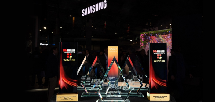 Samsung zdobył najważniejsze nagrody na ISE 2025 – Samsung Newsroom Polska