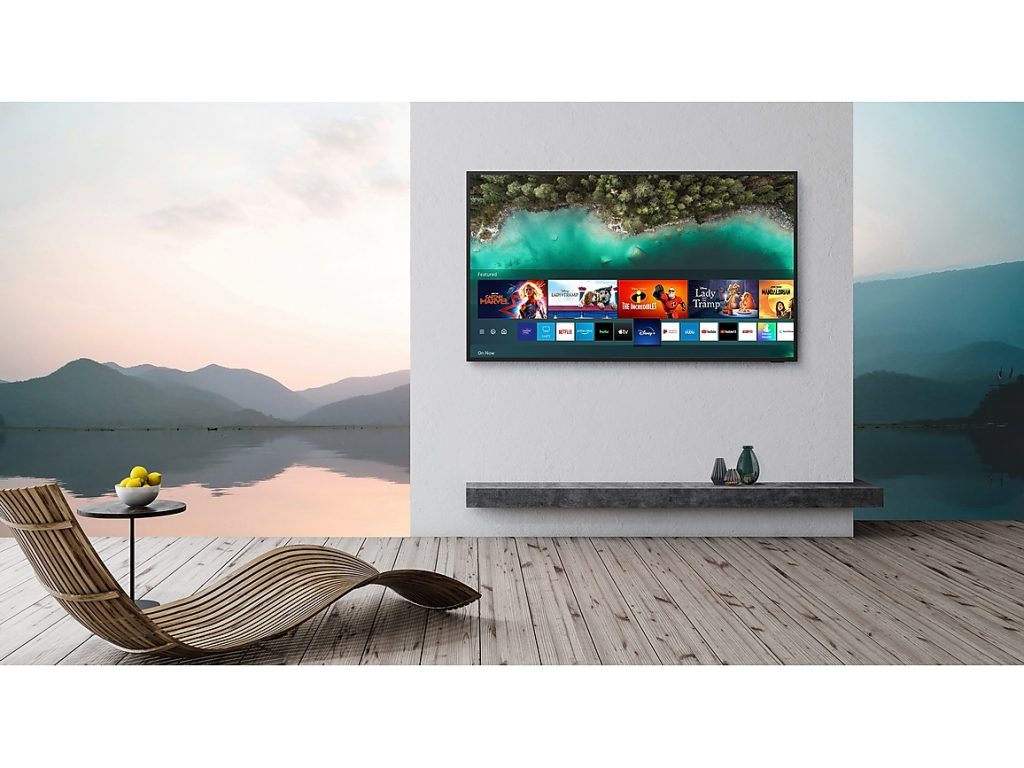 Primul televizor Samsung pentru spații exterioare – The Terrace – este ...