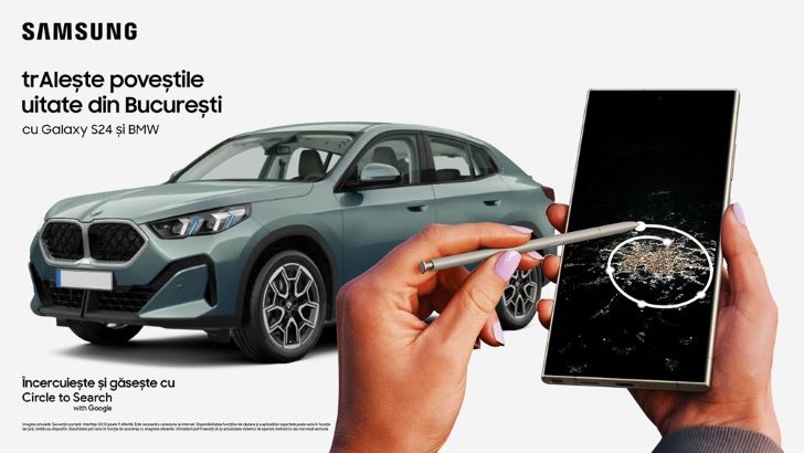 Samsung România și BMW redefinesc explorarea urbană cu Galaxy AI ...