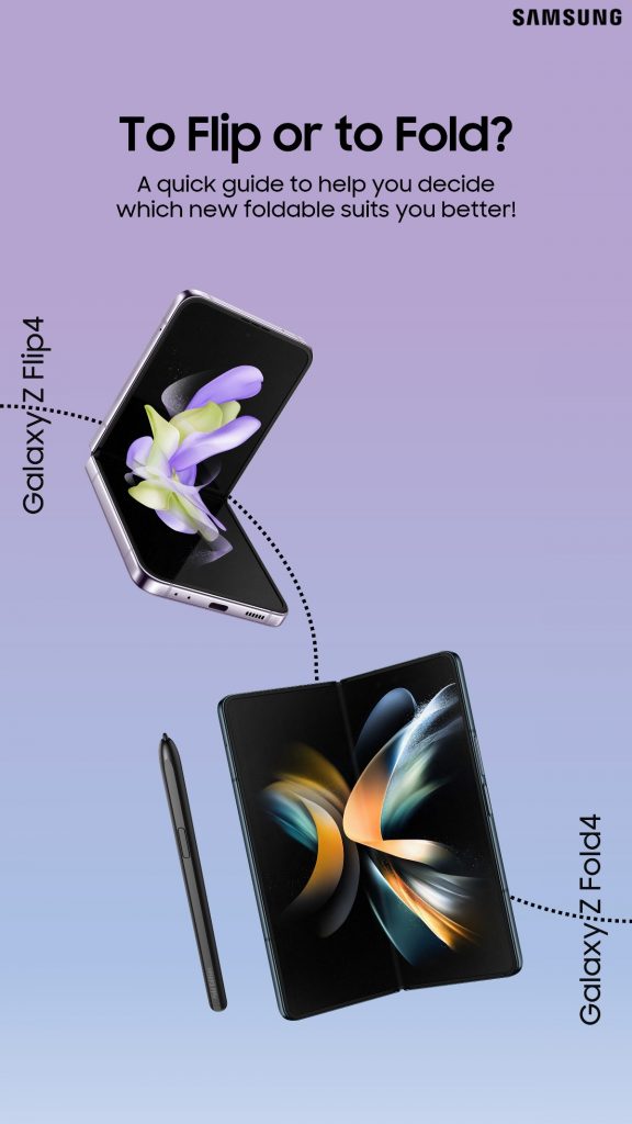 To Fold or to Flip? – Samsung Newsroom Singapore