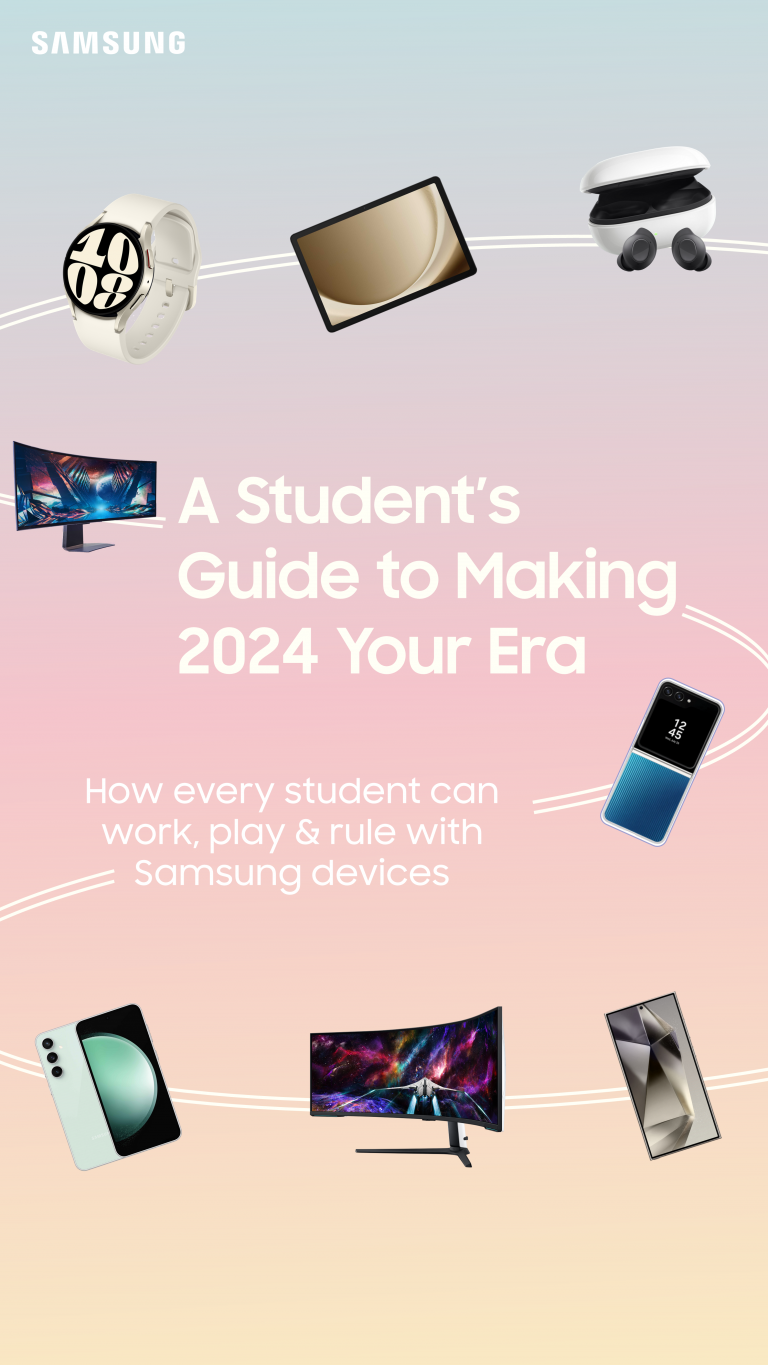 A Student’s Guide to Making 2024 Your Era – Samsung Newsroom Singapore