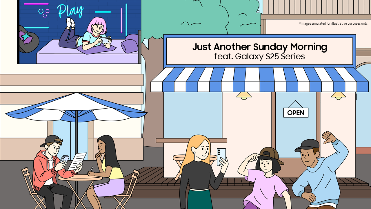 Just Another Sunday Morning feat. Galaxy S25 Series – Samsung Newsroom Singapore