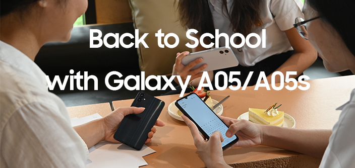 ซัมซุงต้อนรับเปิดเทอมใหม่ด้วย Galaxy A05 / A05s สมาร์ทโฟนราคาหลักพัน ...