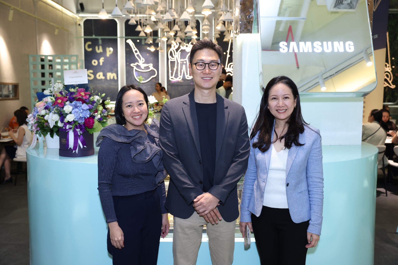 ฉลองเปิดคาเฟ่ใหม่ “Cup of Sam” ที่สยามพารากอน แจกเครื่องดื่มฟรี พร้อมมอบประสบการณ์คาเฟ่แบบ ...