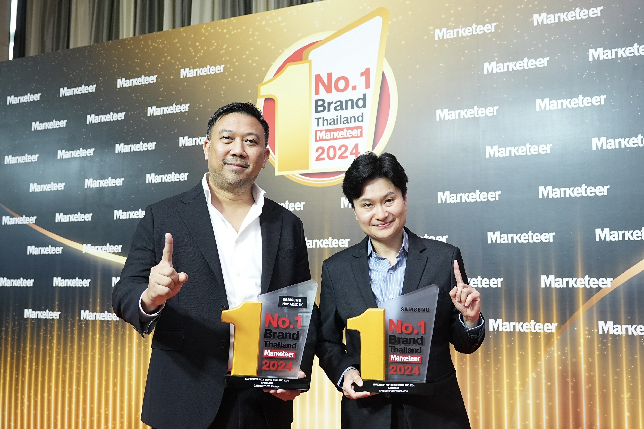 ซัมซุงครองใจผู้บริโภคไทย คว้ารางวัล “Marketeer No.1 Brand in Thailand 2024” หมวดผลิตภัณฑ์ตู้เย็น ...