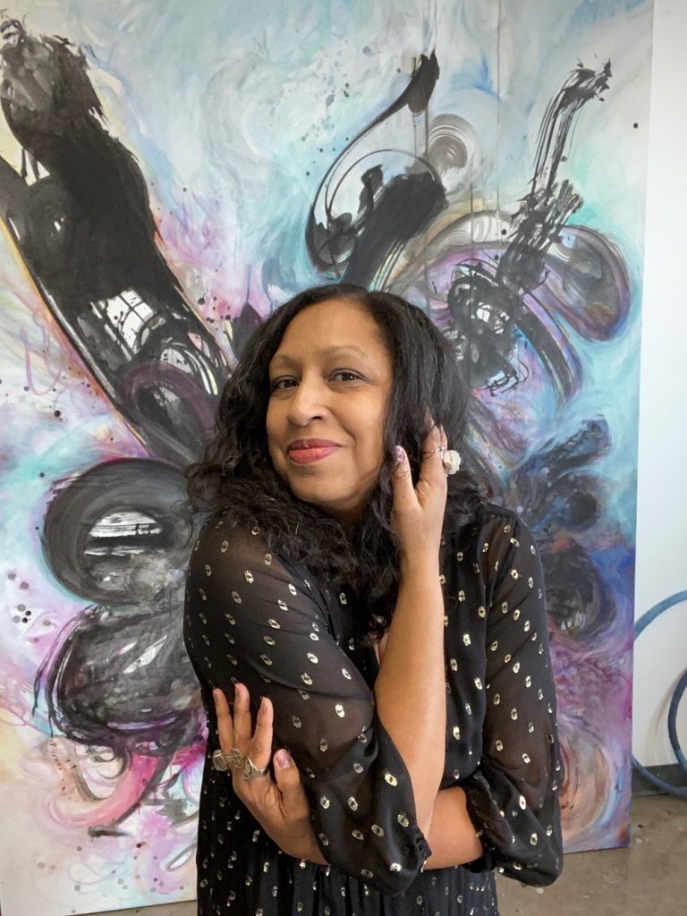 【專訪】色彩與奇想世界：三星藝術市集Shinique Smith作品展 – Samsung Newsroom 台灣