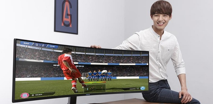 Samsung Electronics представила крупнейший игровой QLED монитор Samsung ...