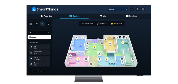 Samsung запускає режим «Карта» на основі SmartThings та AI – Samsung ...