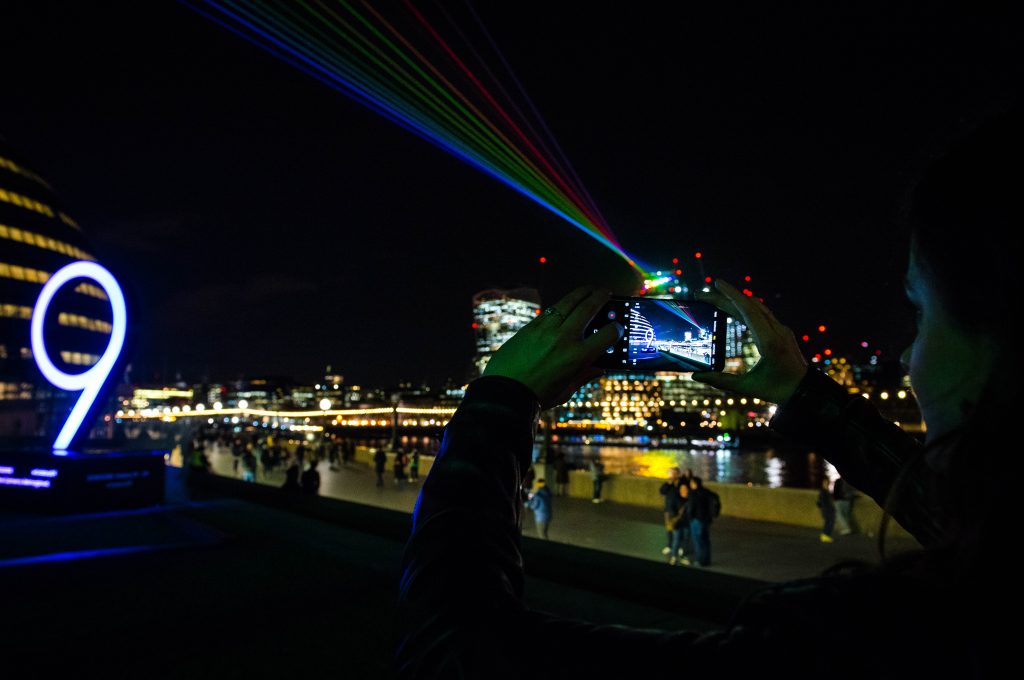 Samsung Showcases Creative Light Show to Celebrate Galaxy S9 and S9 ...