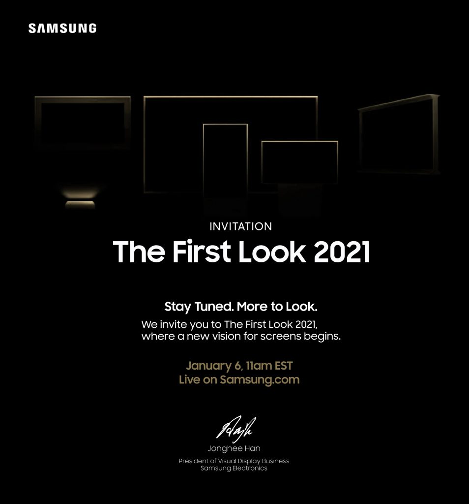 [Invitation] The First Look 2021 – Samsung Newsroom U.K.