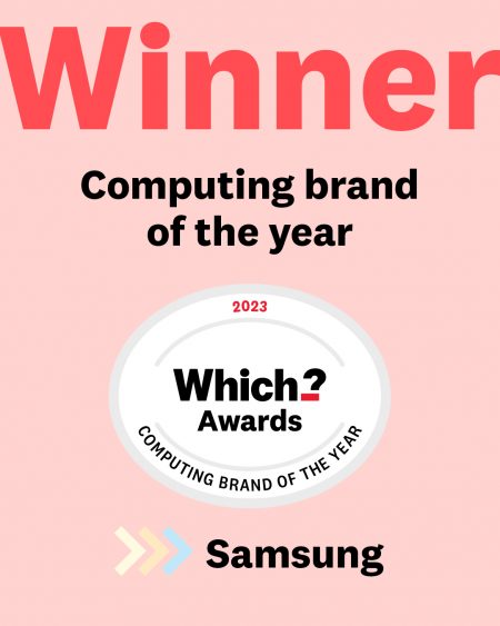 Samsung Wins Computing Brand of the Year at the 2023 Which? Awards ...