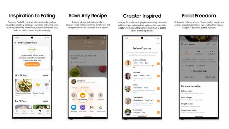 Samsung Announces Global Launch of Samsung Food, an AI-powered ...