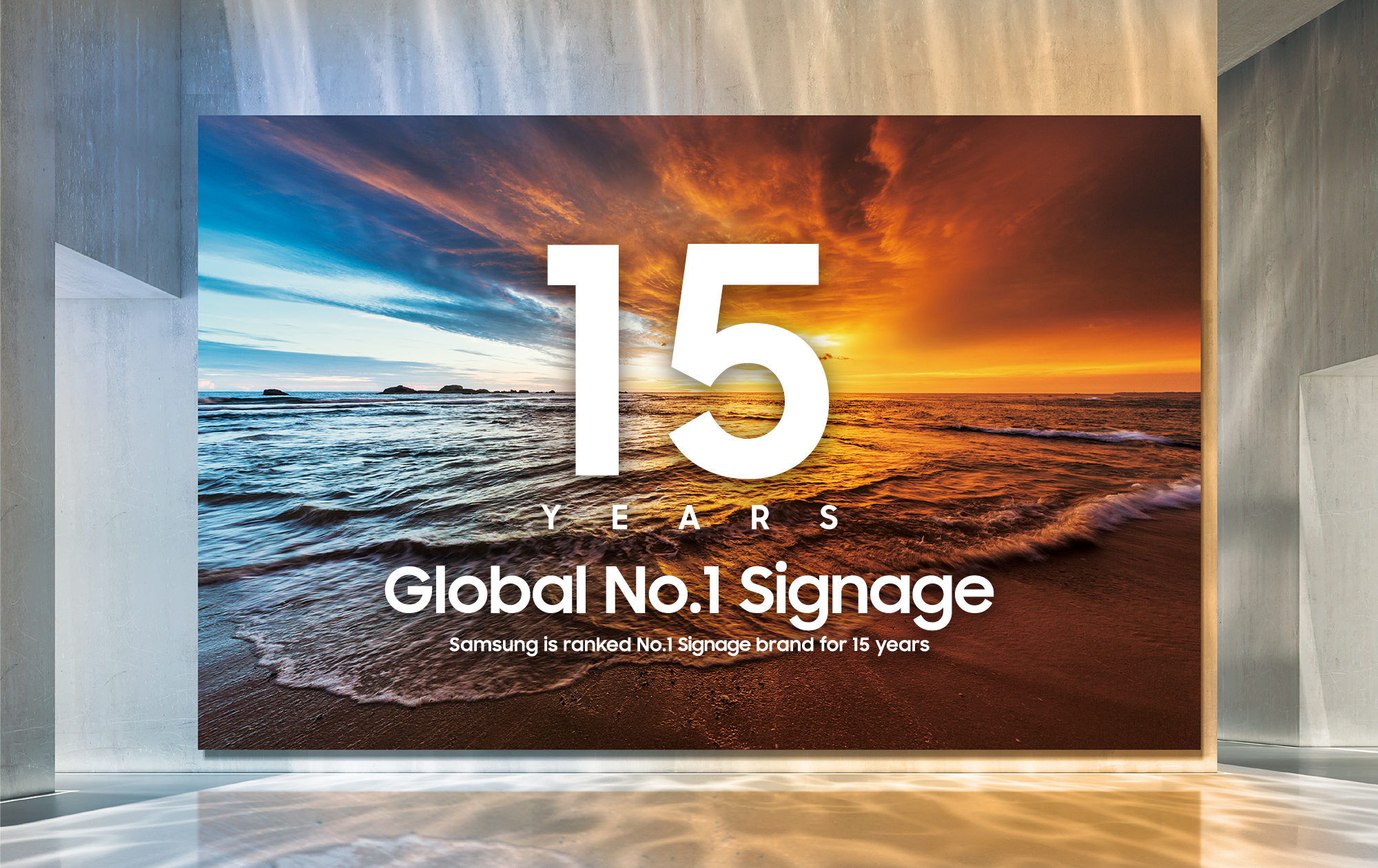 Samsung Electronics Ranks First in Global Digital Signage Market for ...